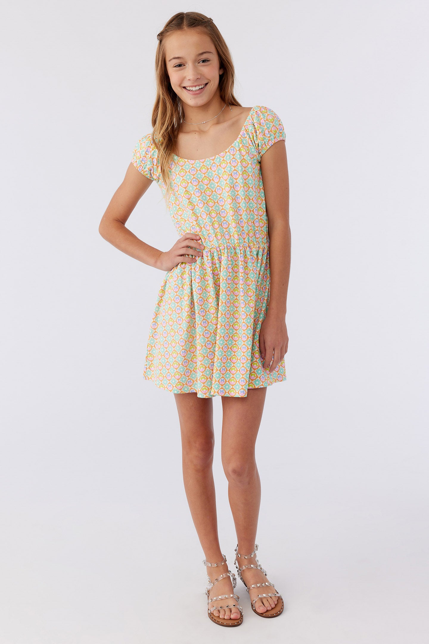 Girl's Marisol Dress - Multi Colored | O'Neill