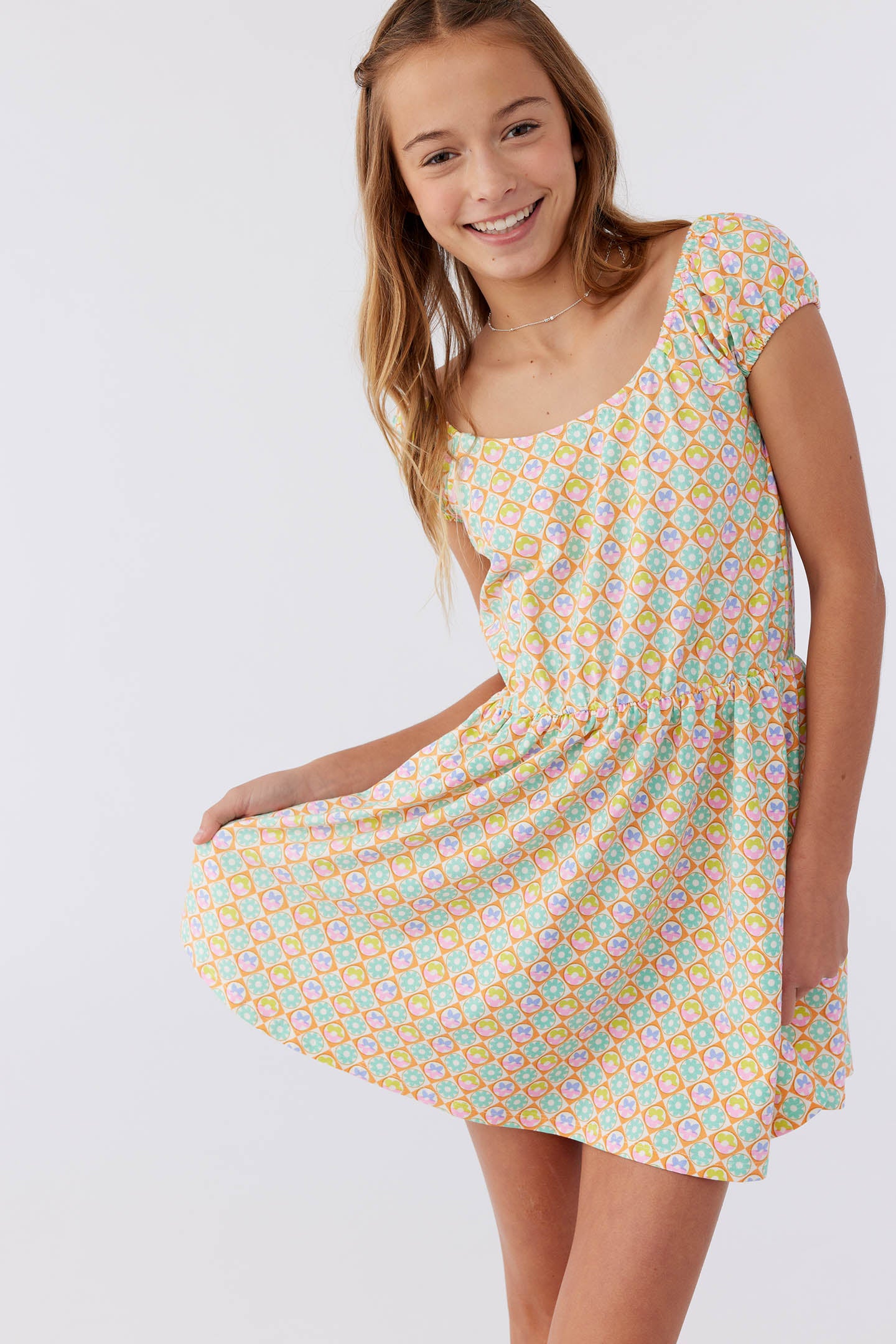 Girl's Marisol Dress - Multi Colored | O'Neill